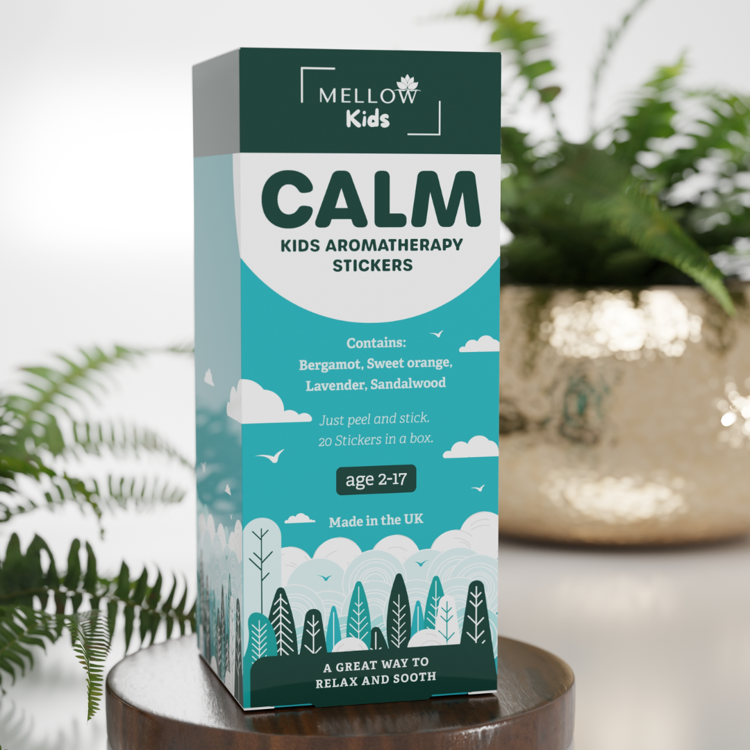 Kids Calm Stickers – Gentle Aromatherapy for Relaxation | Mellow Patch