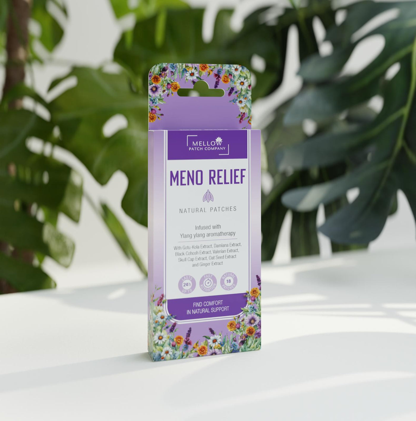 Meno Relief Patch – Natural Menopause Support | Mellow Patch