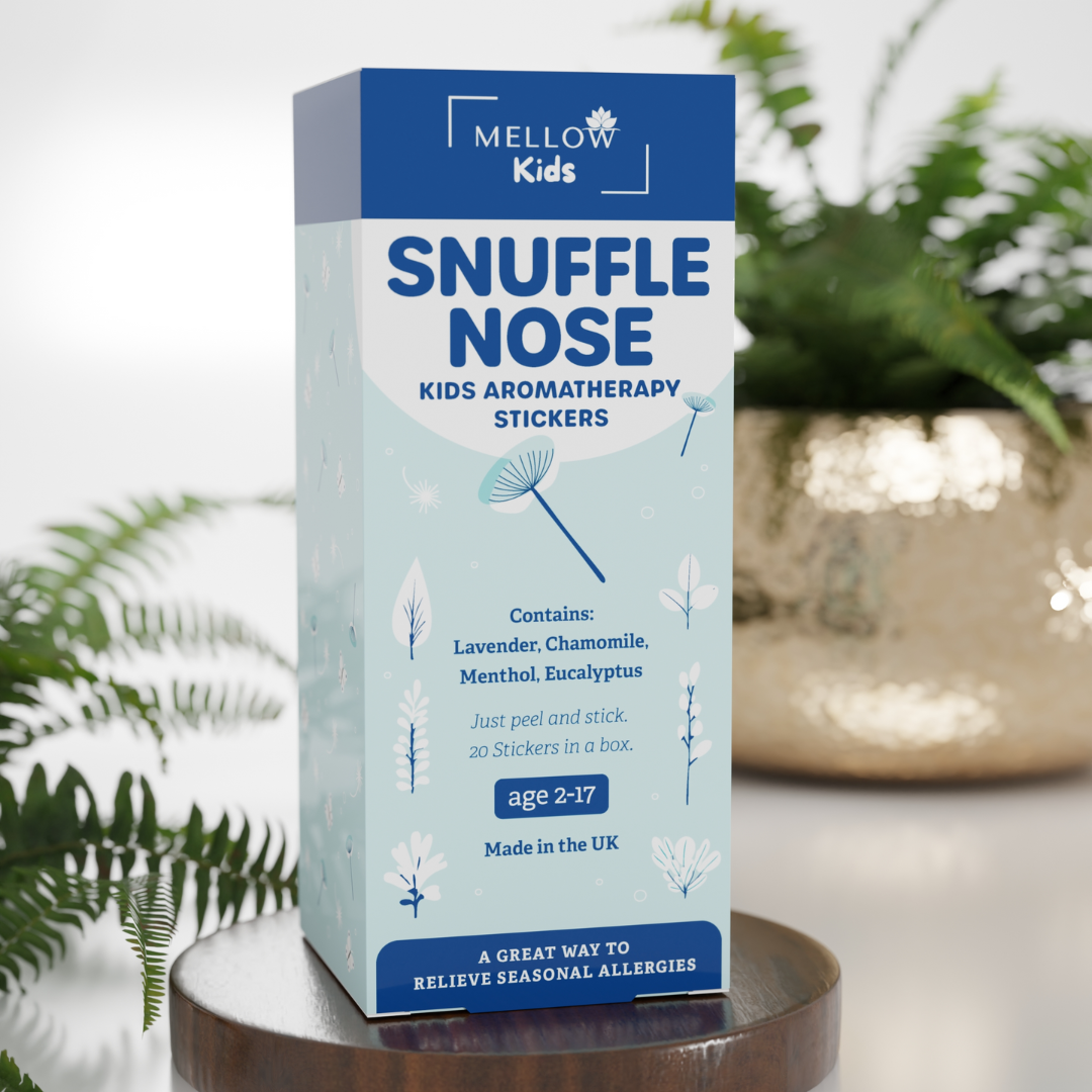 Kids Snuffle Nose Stickers – Aromatherapy Comfort | Mellow Patch